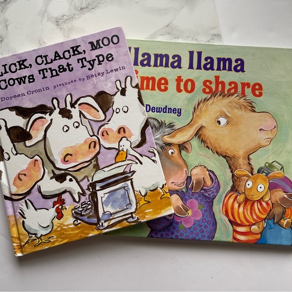 Toys | Click Clack Moo Cows That Type Llama Llama Time To Share Book ...